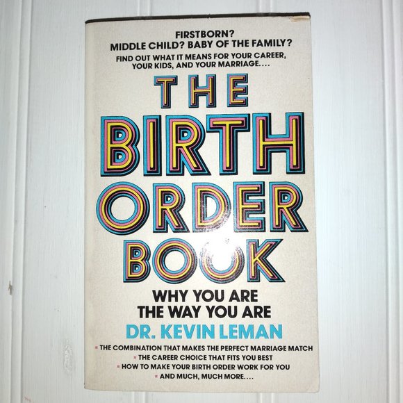 Accents | The Birth Order Book 31 | Poshmark